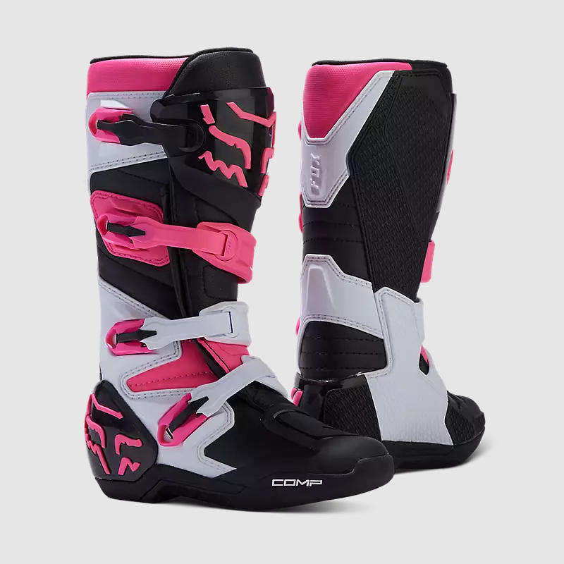 Botas MX/Enduro Fox Botas Moto Mujer Comp Rosado/Blanco Fox