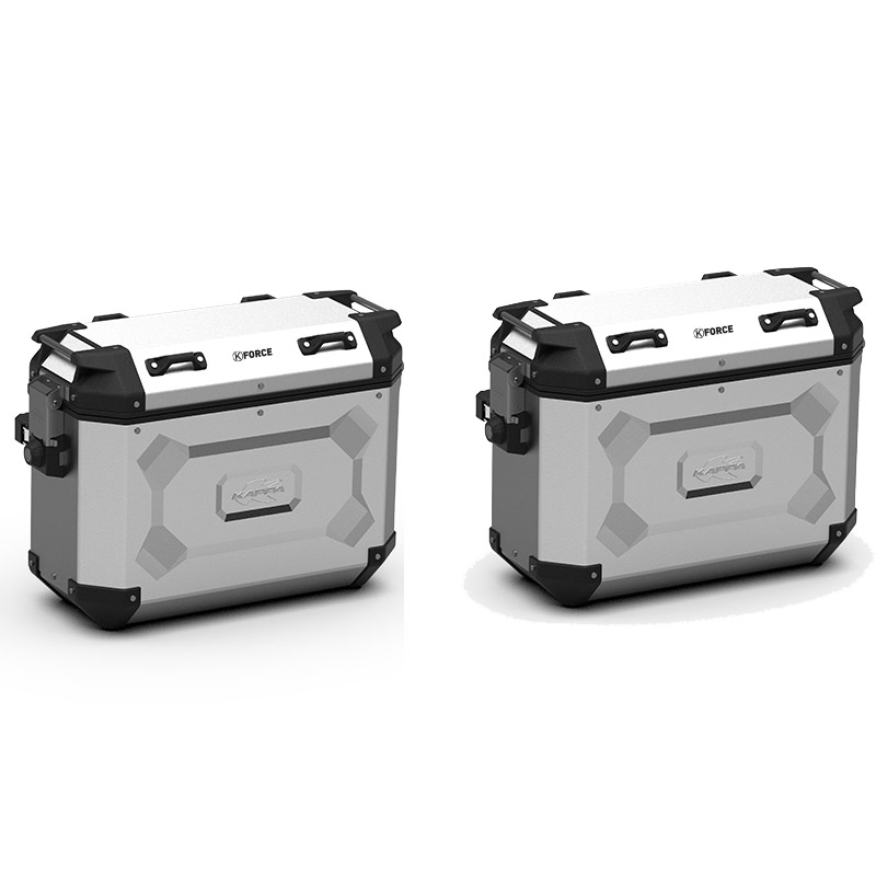 Maletas Laterales Kappa Pack Maletas Laterales K'Force 37 Lt - Alum