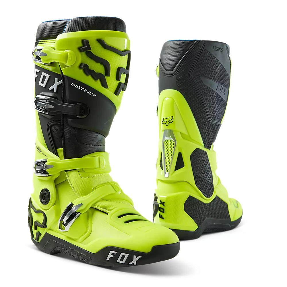 Botas MX/Enduro Fox Botas Moto Instinct Amarillo Fox